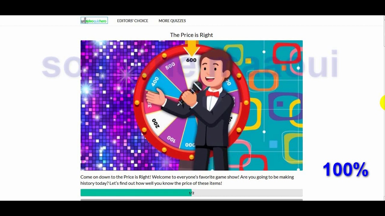 Price is Right! Videoquizhero Answers 100% - YouTube