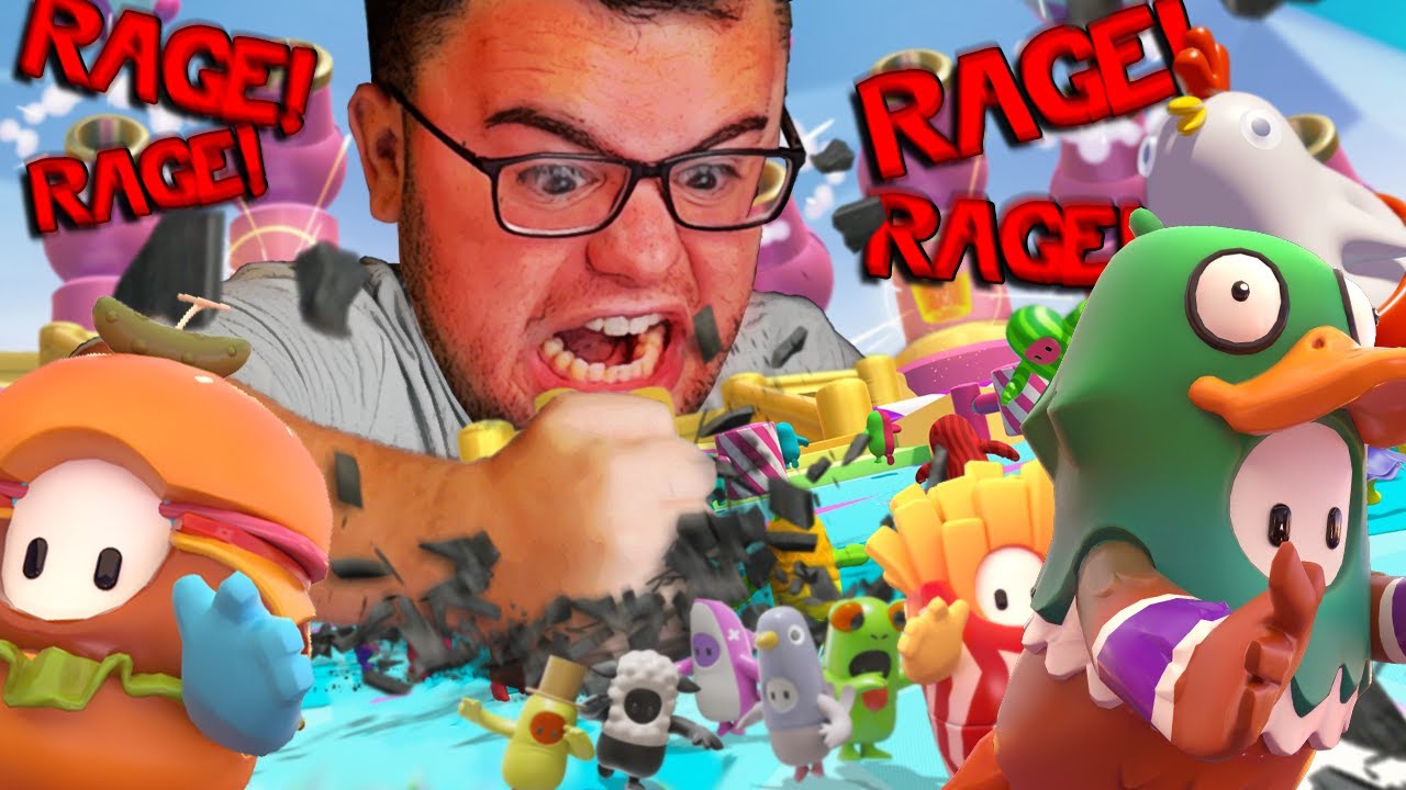 EXTREME RAGE in SEASON 2 in FALL GUYS - YouTube