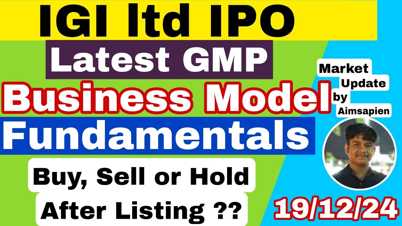 IGI IPO listing strategy 🔥 | Profit | Buy , Hold or sell ?? | Latest ...