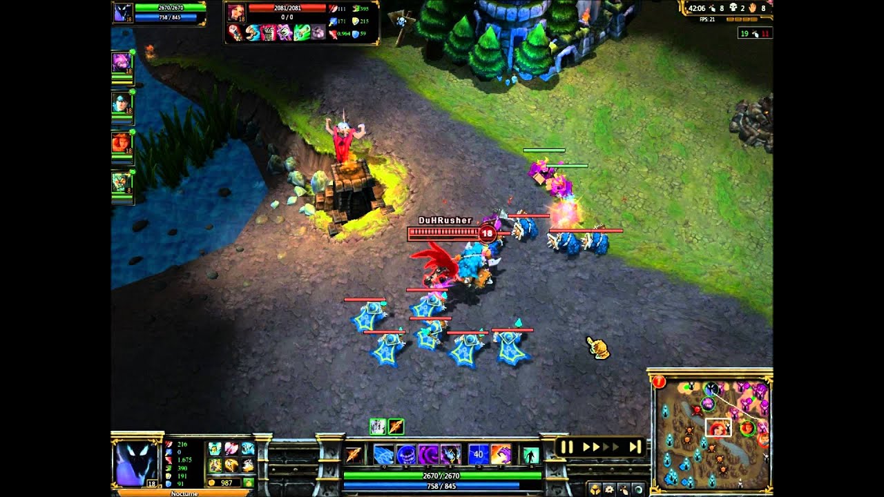 League of Legends first cast, part 4 - YouTube