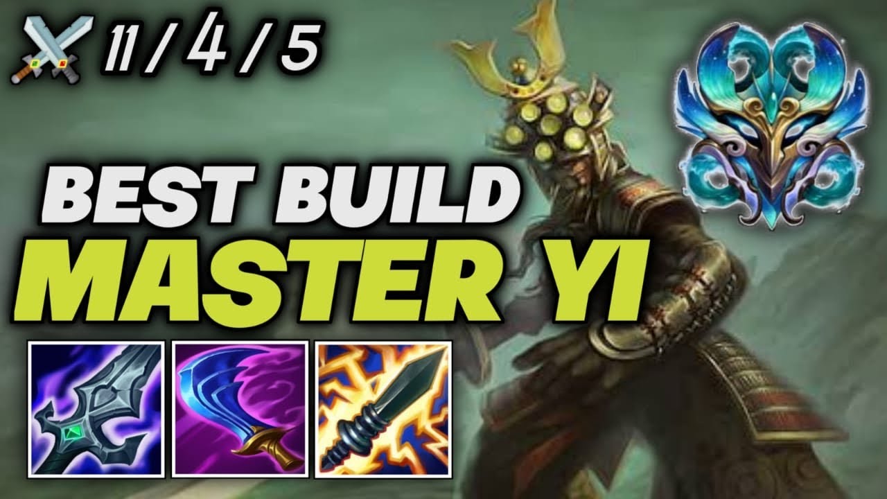 WILD RIFT MASTER YI : LEGENDARY RANKED GAMEPLAY PATCH 3.4a - SEASON 6 ...