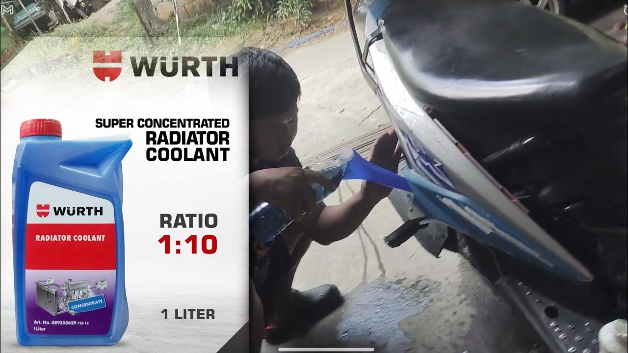 change coolant wurth concetrated. super sulit for only 249 pesos may 10 ...