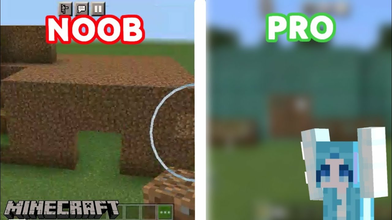 Noob v/s Pro: Who builds the BETTER HOUSE in Minecraft? - YouTube