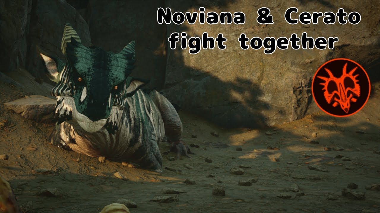 Noviana and Cerato fight together and get body denied // Path of Titans ...