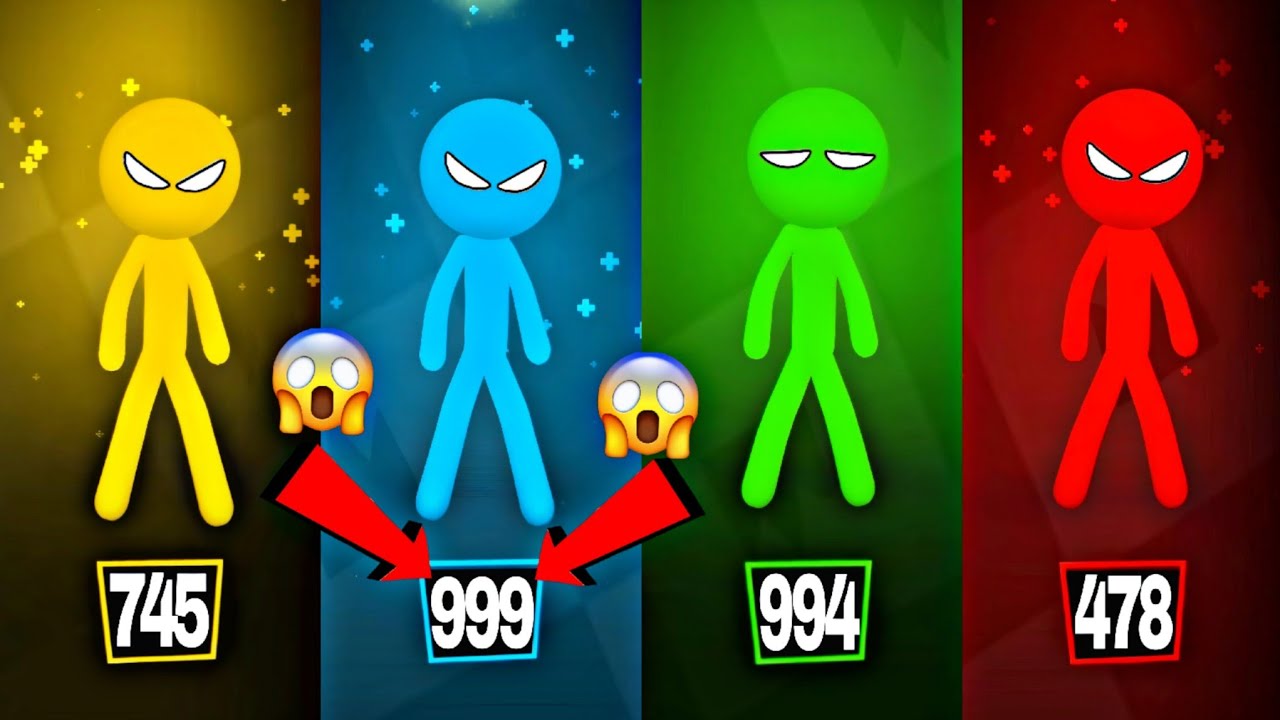 🤯 Is This a Glitch?! 999 SCORE Stickman Party Gameplay! - YouTube