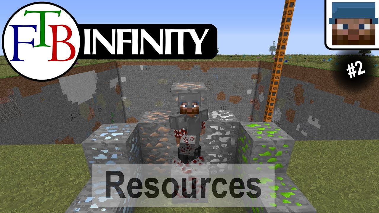 Minecraft FTB Infinity 02 - Resources - YouTube