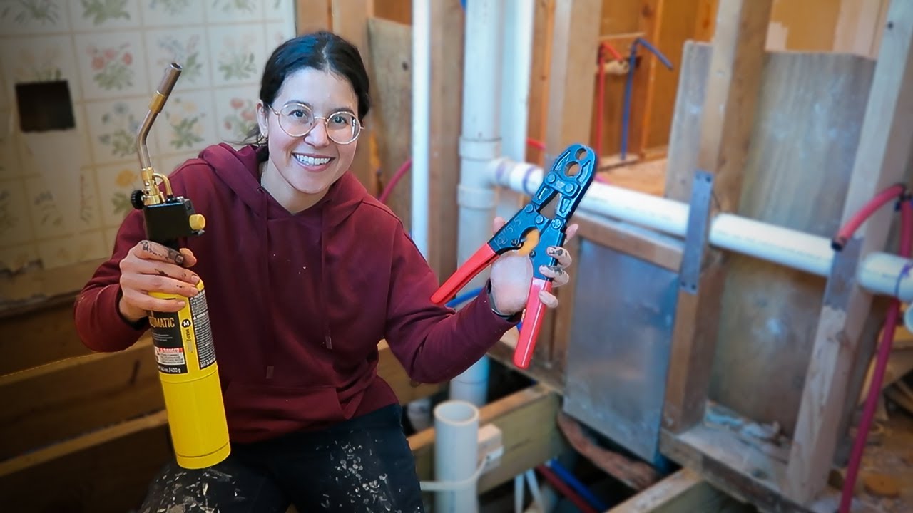 Full PEX Conversion | Copper To PEX - YouTube