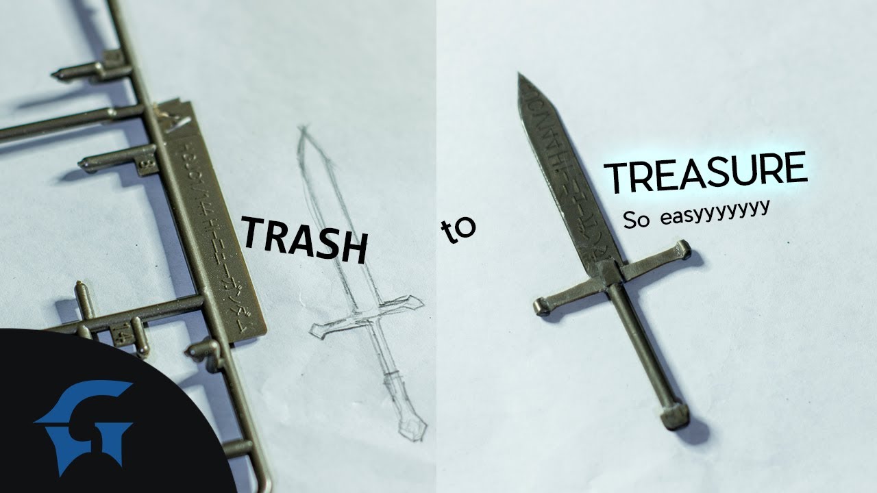 TRASH to TREASURE! Turn your scrap runners into weapons for HG Gunpla ...