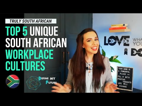 TOP 5 unique South African Workplace CULTURES | PSYCHOLOGY | CONSULTING