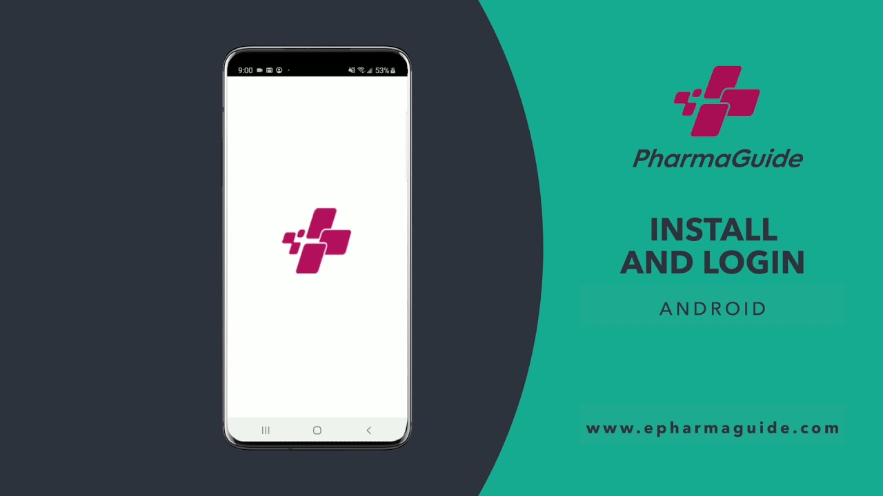How to Install and Login to PharmaGuide on Android - YouTube