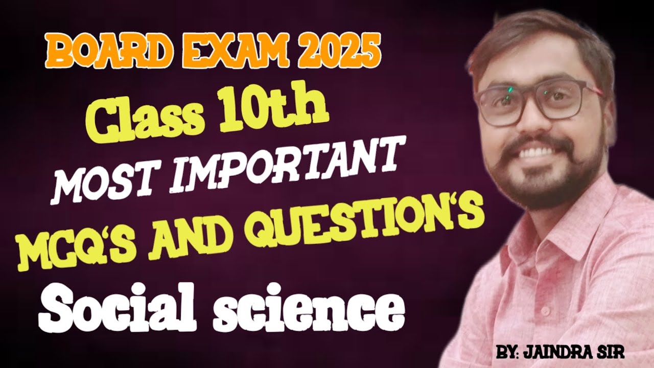 class 10th| SST history |social science| chapter 2 |Board exam 2025 # ...