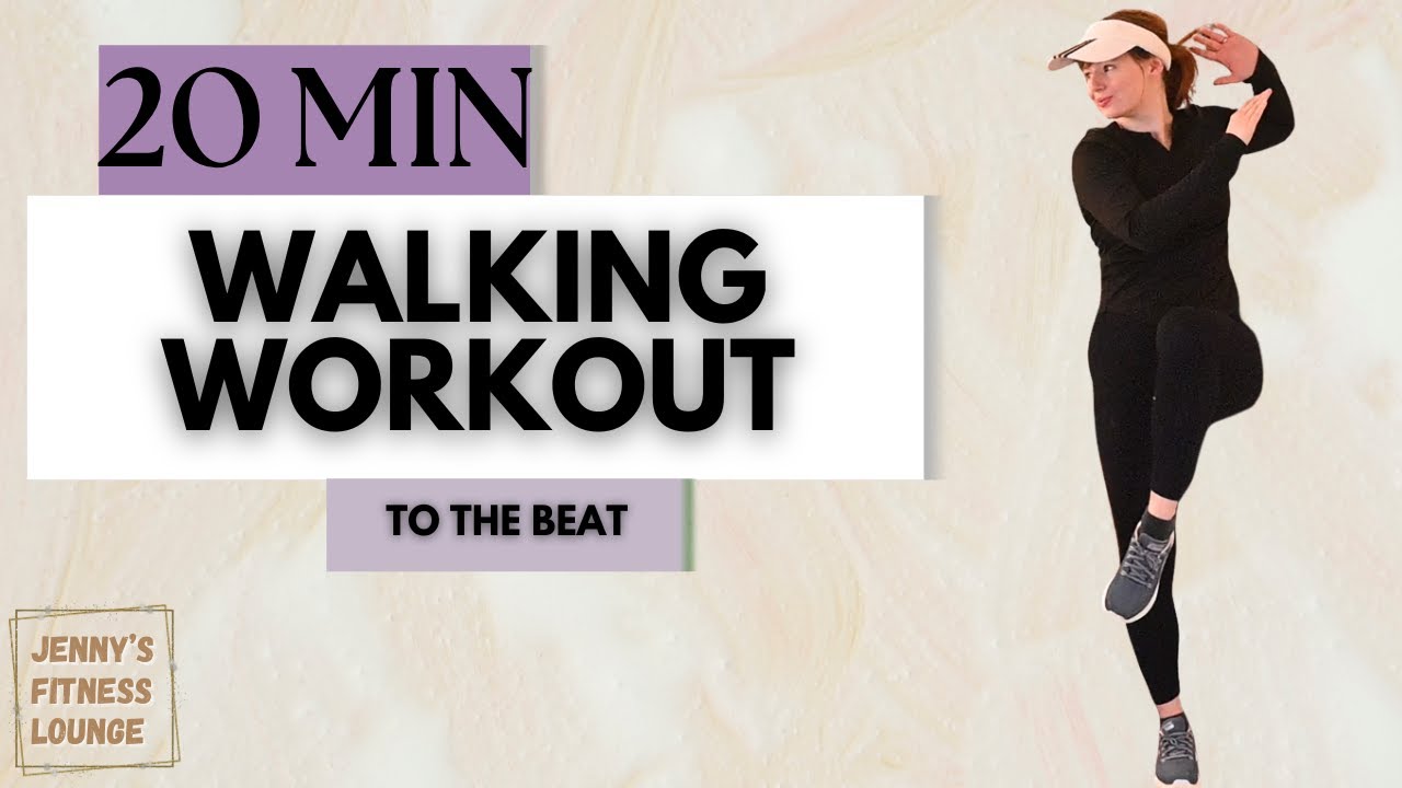 20 MIN WALKING WORKOUT - Fun + Effective Cardio | Walk at Home - YouTube