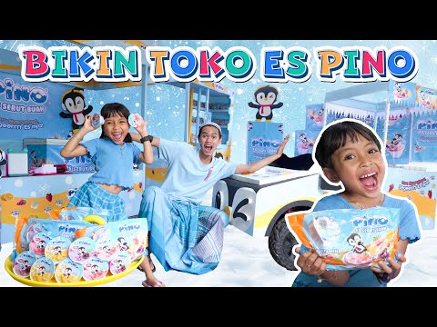 LEIKA JUAL PINO ES SERUT BUAH😍 BUKA TOKO MOBIL AKI PINO MIRIP INDOMART