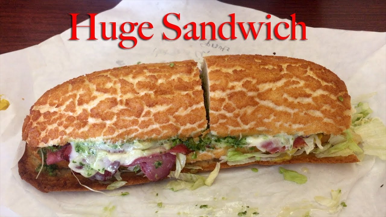 Little Lucca Huge Sandwich - YouTube