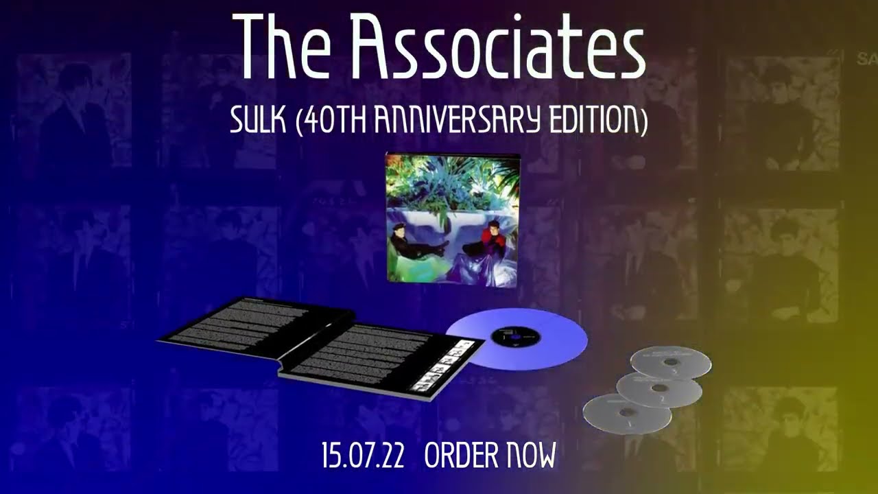 The Associates - Sulk (40th Anniversary Edition) Official Unboxing ...