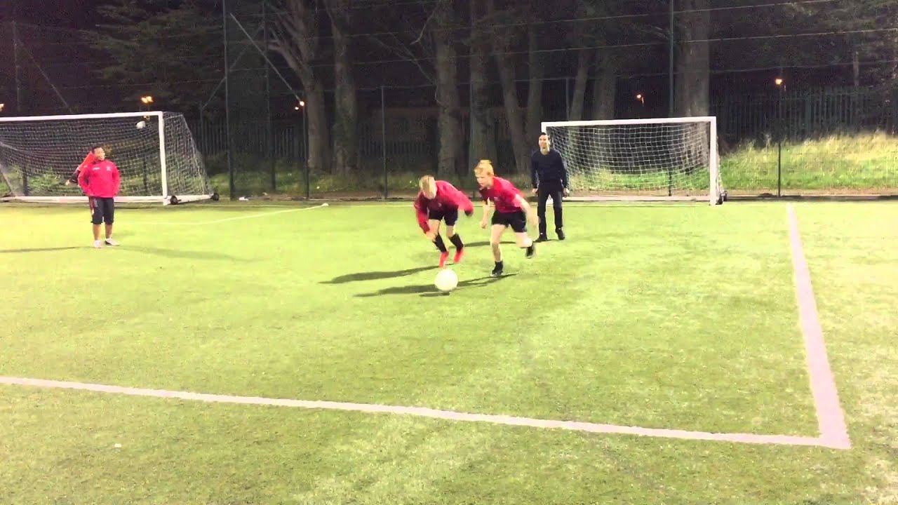 Corduff FC welcomes back two pros - YouTube