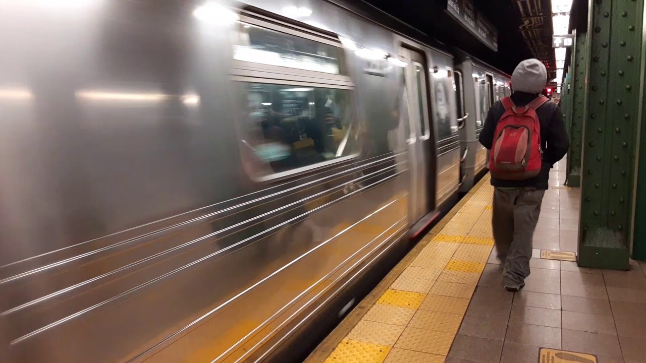 (D)(N)(R) Train at Atlantic avenue-barclays Center - YouTube