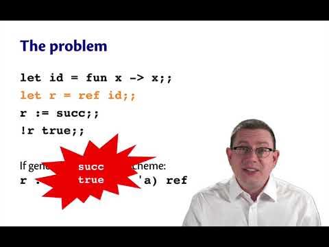 The Value Restriction | OCaml Programming | Chapter 9 Video 49 - YouTube