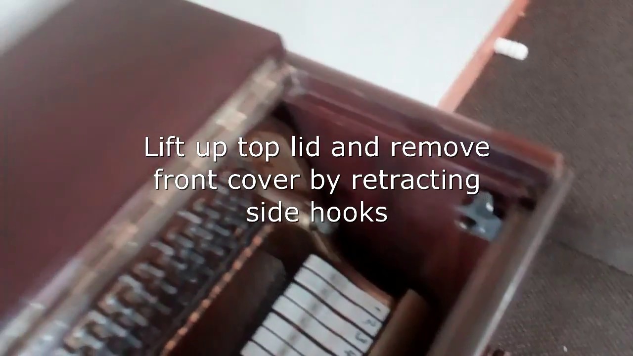 How to repair a piano Stiff hammers, split wool, sticky keys, etc - YouTube