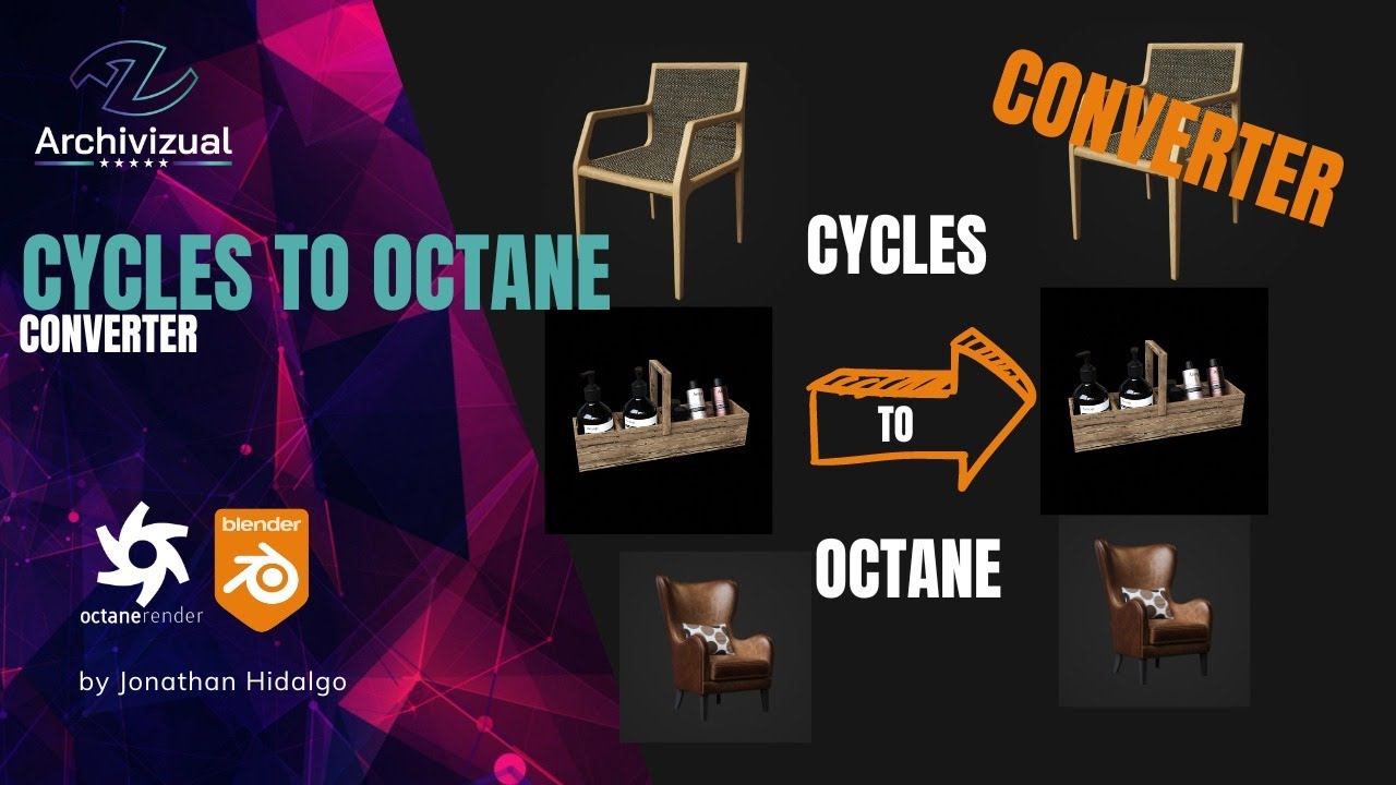 Tutorial - How to use the Cycles to Octane Converter - YouTube