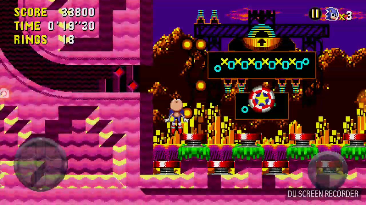 Retro games: Sonic CD: Time travel and spinball - YouTube