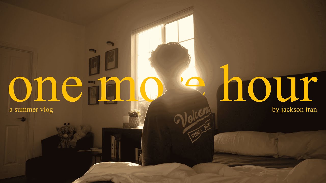"one more hour." - a summer vlog - YouTube