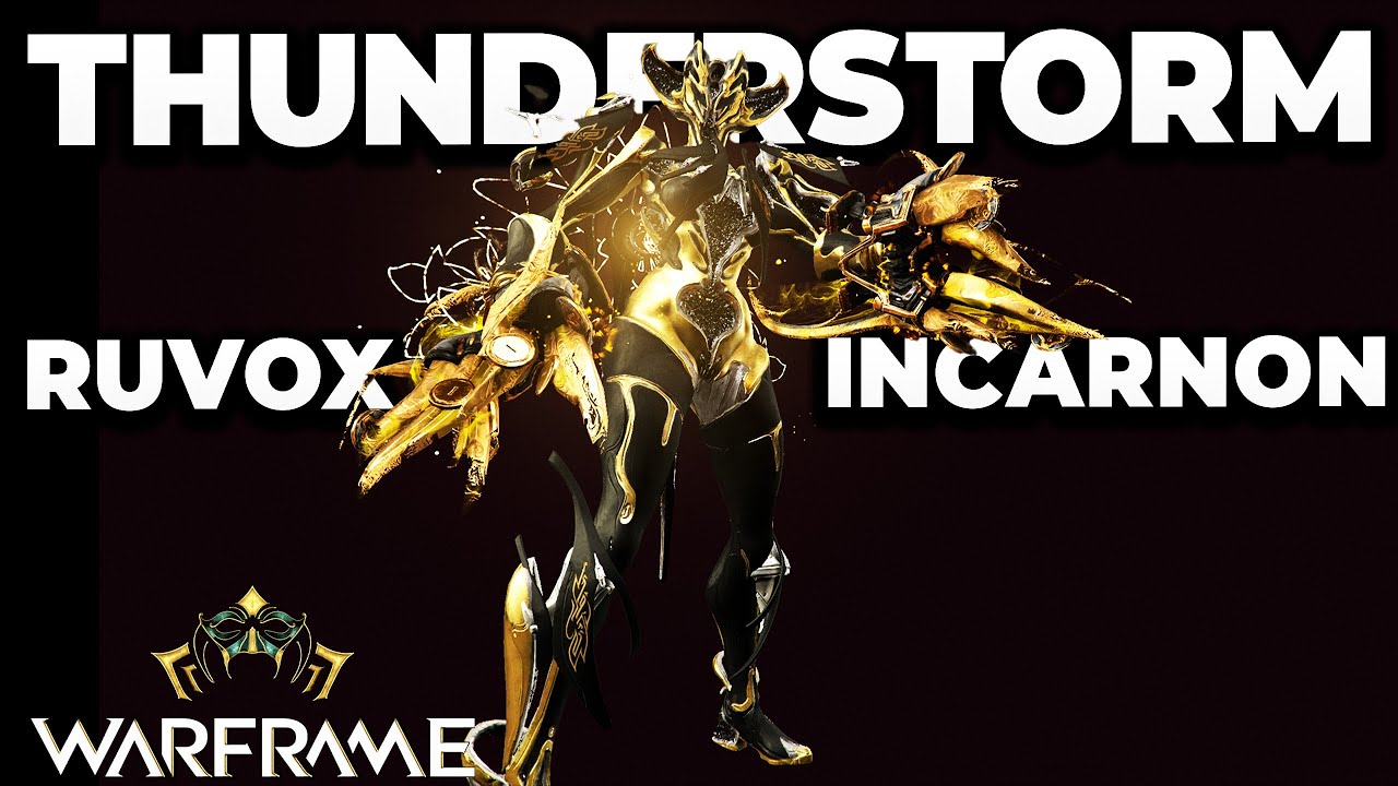 Warframe - Ruvox Incarnon | Bring On The Thunderstorm | Melee Influence ...