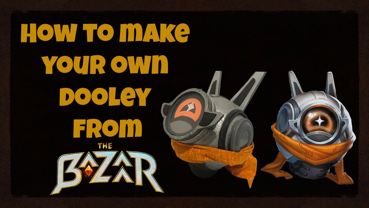 How to make Dooley from The Bazaar! - YouTube