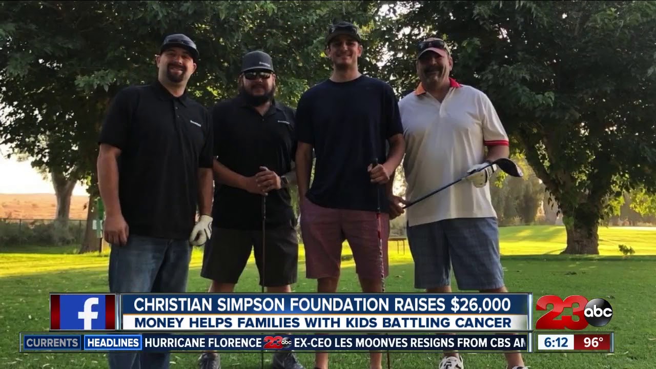 Christian Simpson Foundation raises $26,000 for children battling ...