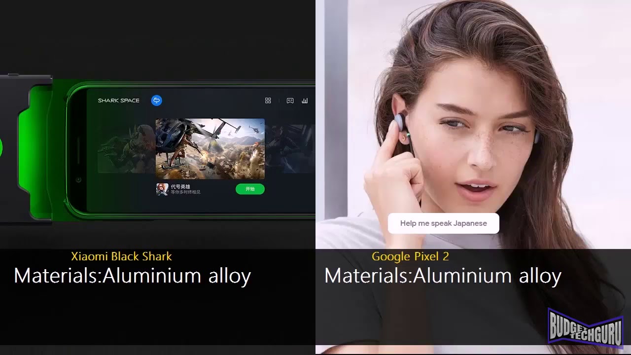 Xiaomi Black Shark vs Google Pixel 2 - YouTube