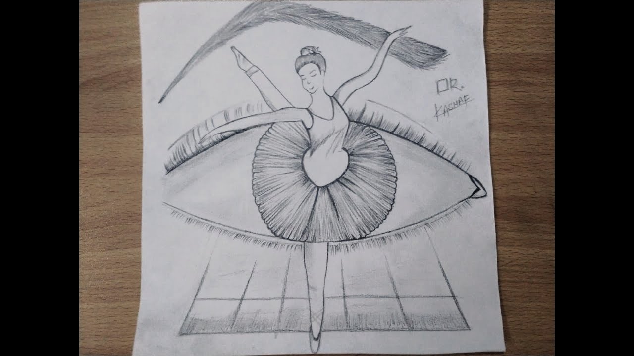 How to draw a dancing girl | Step by Step - YouTube