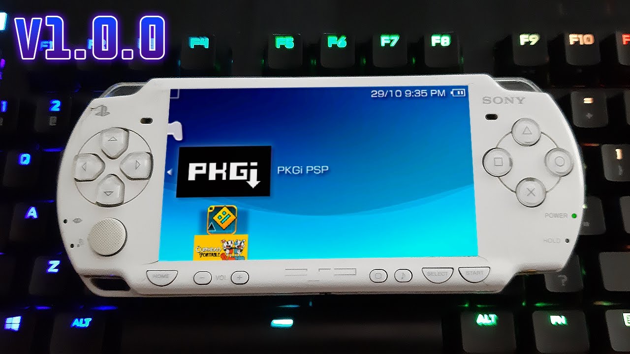 PKGi para PSP | v1.0.0 | luigi2498 - YouTube