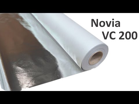 Novia VC200 Reflective Air-leak and Vapour Control Layer AVCL