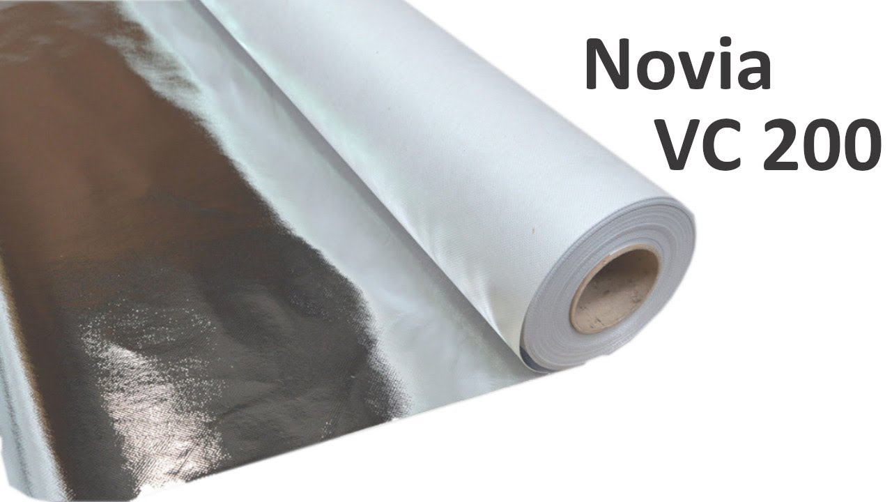 Novia VC200 Reflective Air-leak and Vapour Control Layer AVCL - YouTube