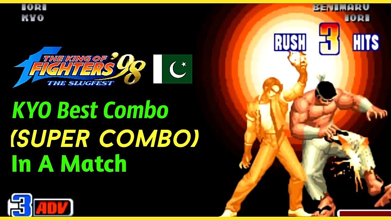 KOF 98 | Kyo Very Best And Impressive Round Combo | #Fightcade2 #kof - YouTube