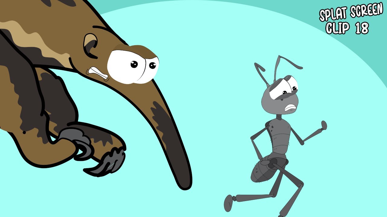 The Ant Eater | Splat Screen Clip 1 | Hilarious animated cartoons - YouTube
