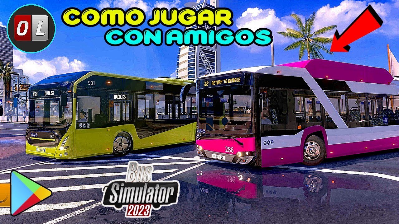 MULTIPLAYER😲BUS SIMULATOR 2023-ANDROID - MULTIJUGADOR ONLINE ...