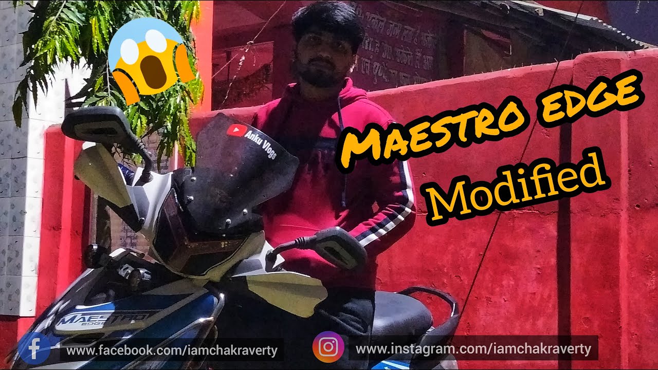 Modified My Maestro Edge | Maestro Edge Modified | 2020 | - YouTube