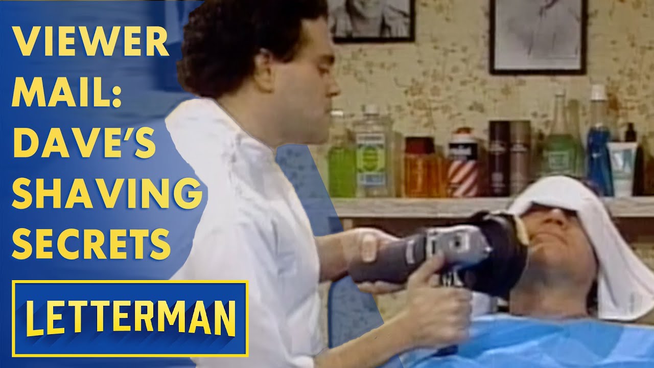 Viewer Mail: Dave's Shaving Tips | Letterman - YouTube