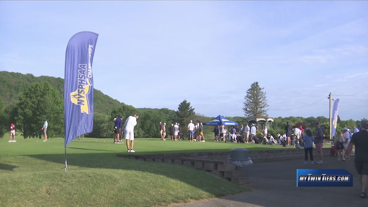 NYS Boys Golf Championship hosted at Mark Twain Golf Course - YouTube