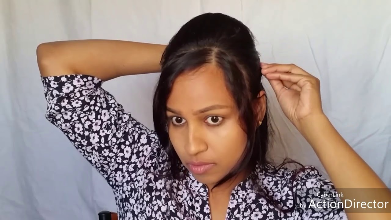 Do your own hairstyle .. No Hair Spray! ! No Hair Gel - YouTube