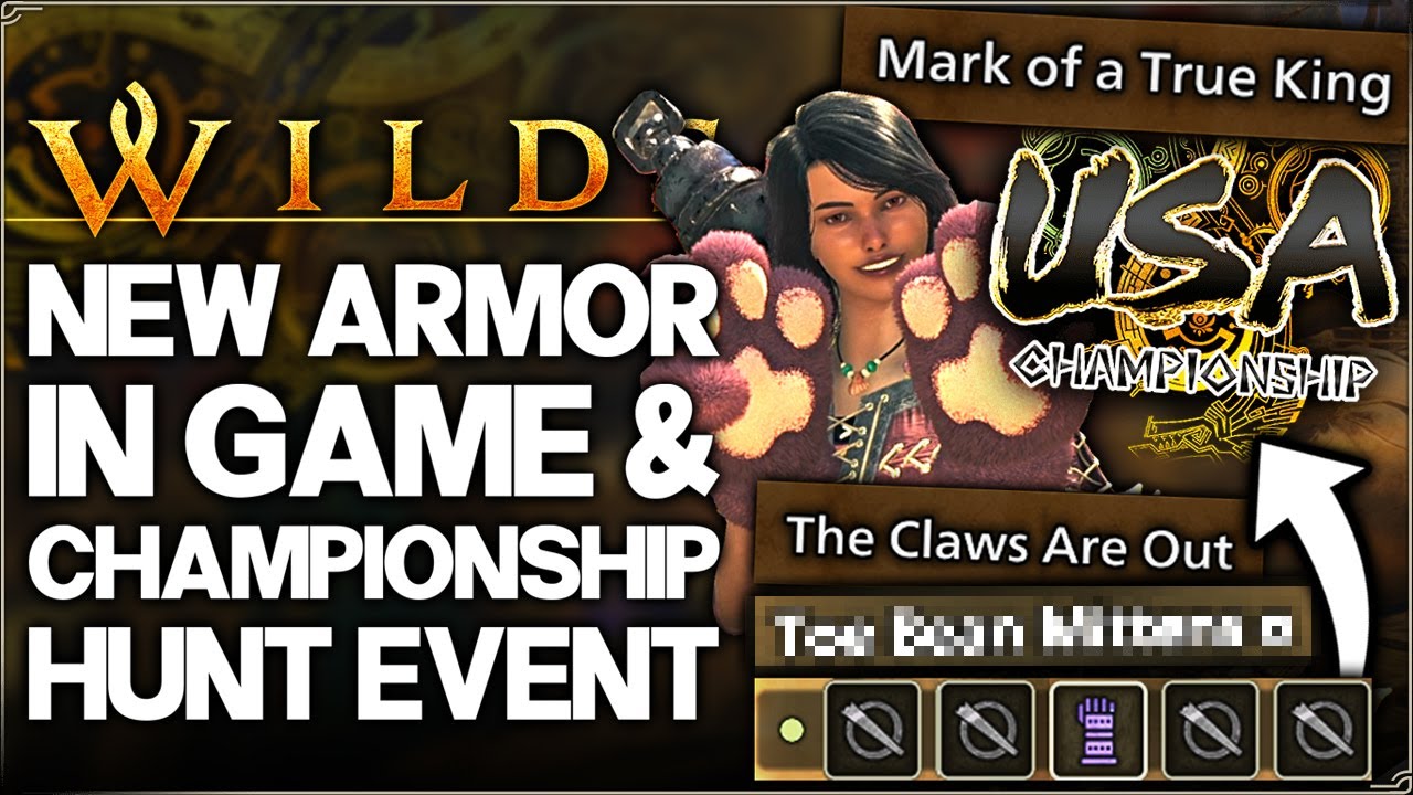 Monster Hunter Wilds - New PERFECT Armor & FINAL Championship Challenge ...