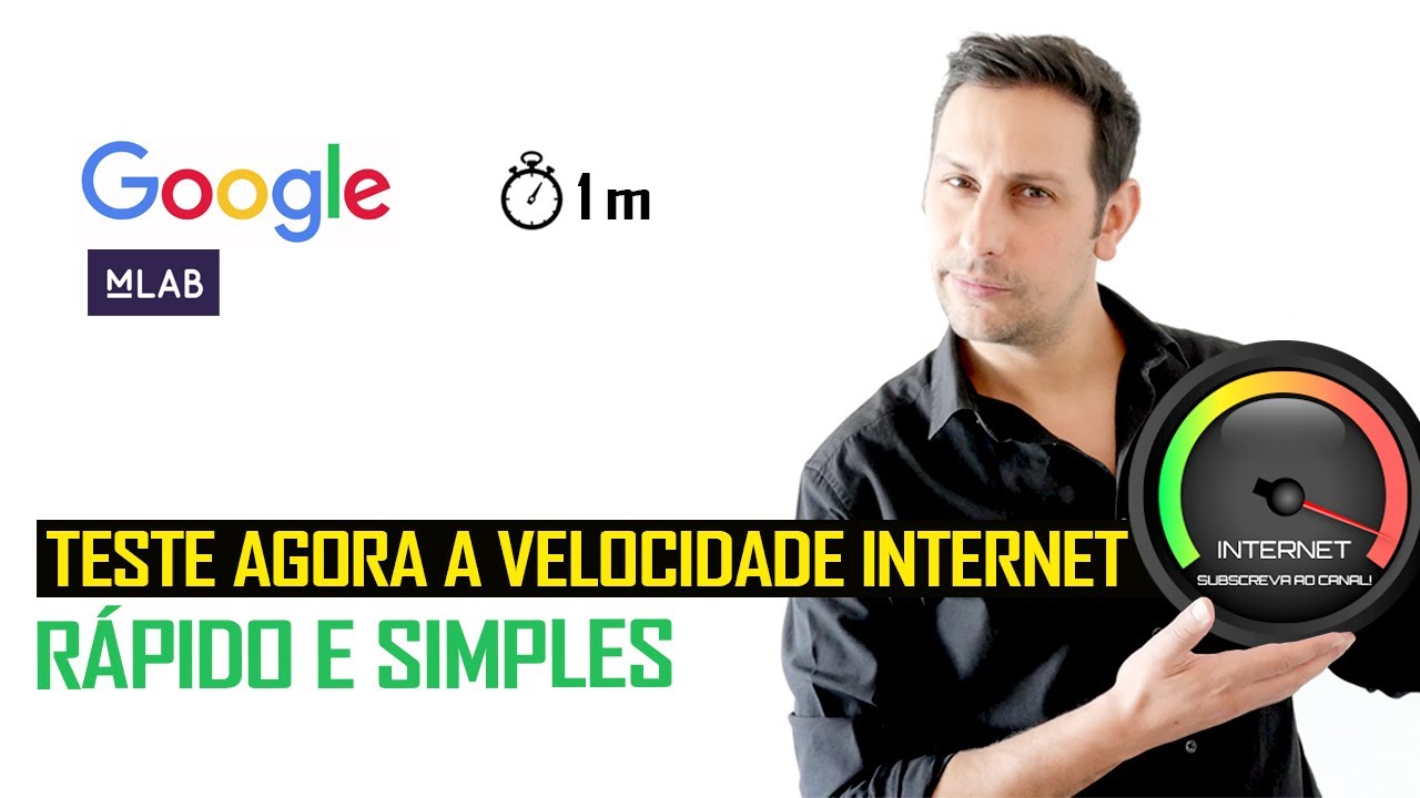 Como Testar a Velocidade da Internet? Rápido e Simples! - YouTube