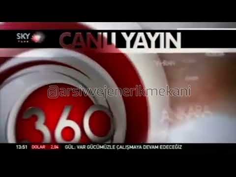 Sky Türk (360) - Canlı Yayın Jeneriği || Kasım 2013 - Ocak 2014