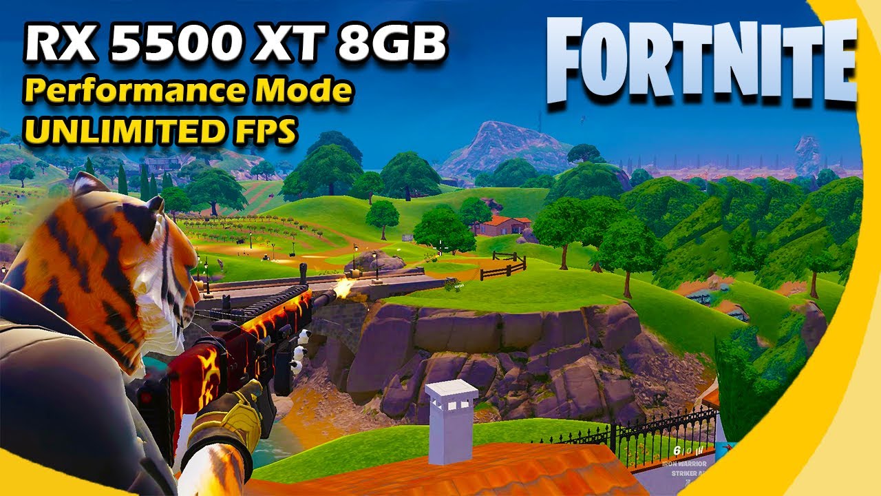 Fortnite Chapter 5 Season 1: RX 5500XT 8GB (Performance MODE) I7 4790 ...