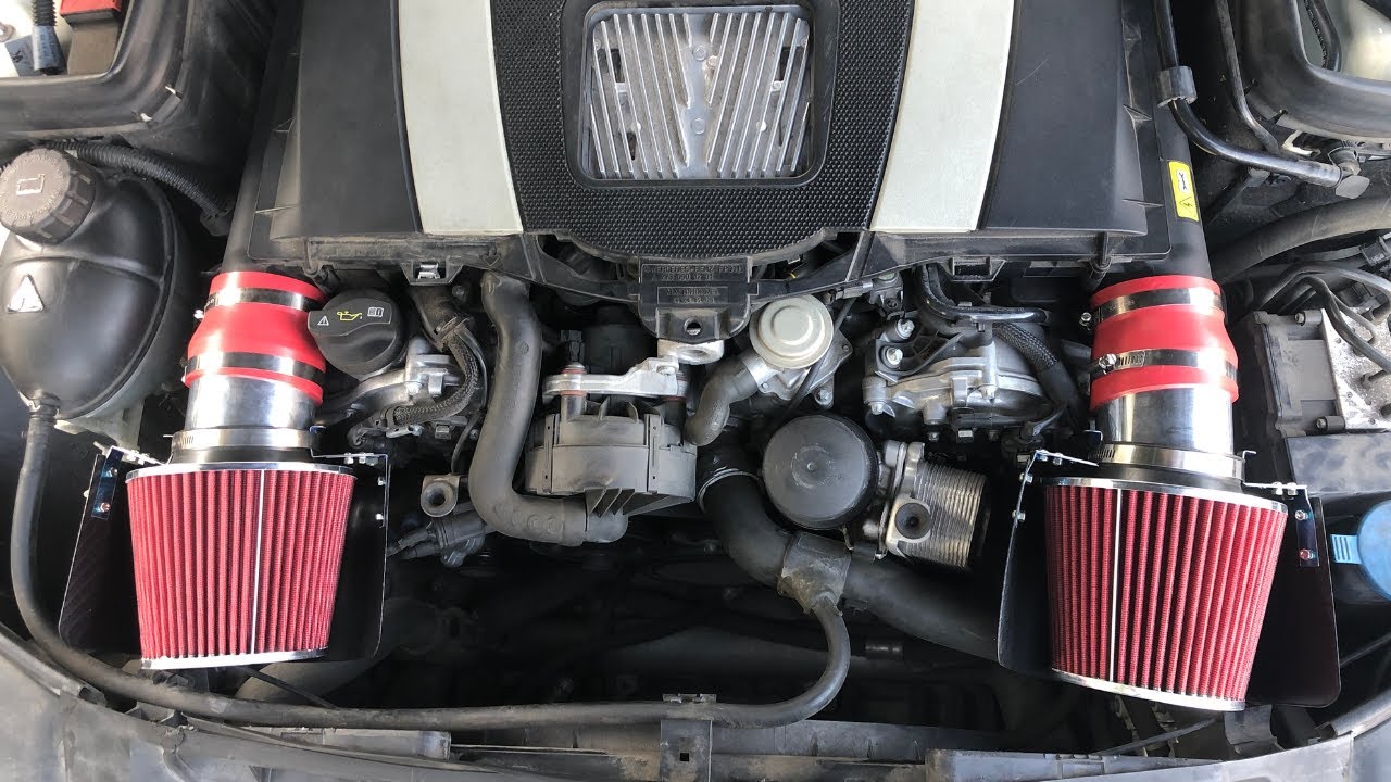 Mercedes Cold Air Intake Install YouTube
