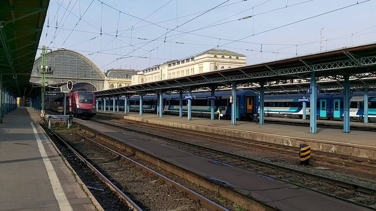 Railjet at Budapest Keleti February 2020 - YouTube