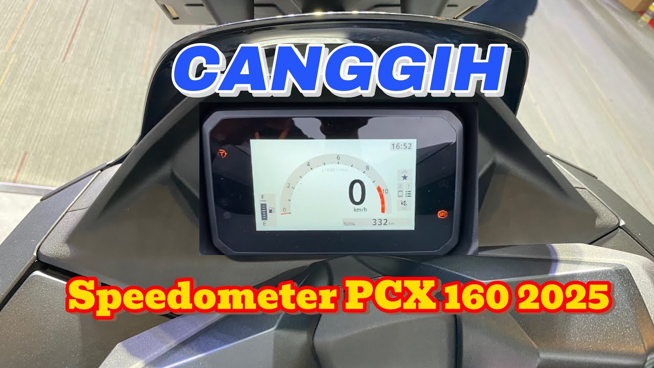 Bongkar‼️Speedometer PCX 160 2025 RoadSync - YouTube