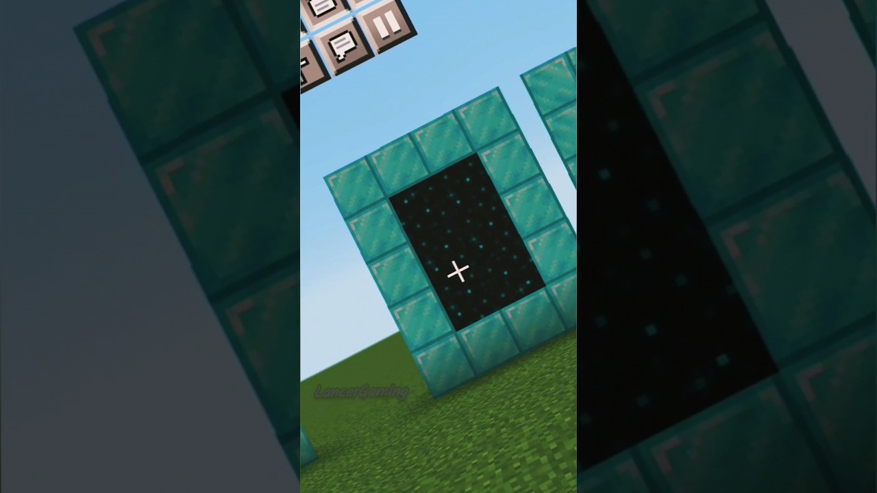 How To Make Fake Portal In Minecraft #shorts #ytshort #minecraft ...