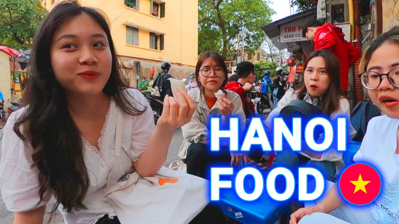 Best Vietnamese Street Food 🇻🇳 Hanoi Walking Tour Youtube
